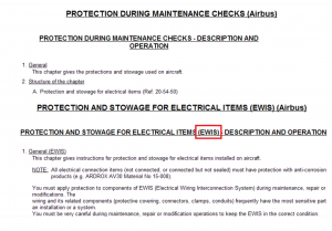 O que é EWIS – Electrical Wiring Interconnection System?